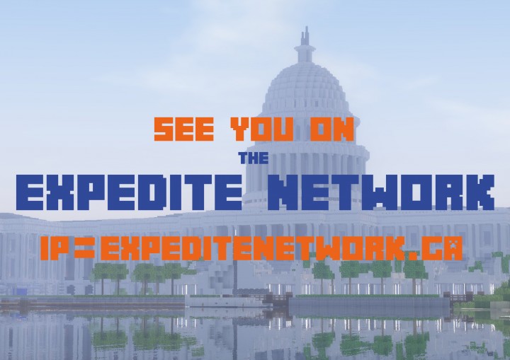 Expedite Network - Towny Spawn Minecraft Map