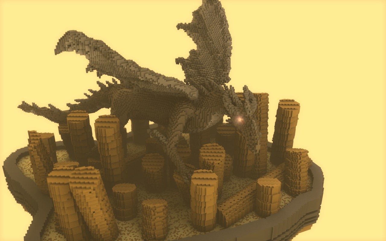 Cute little dragon Minecraft Map