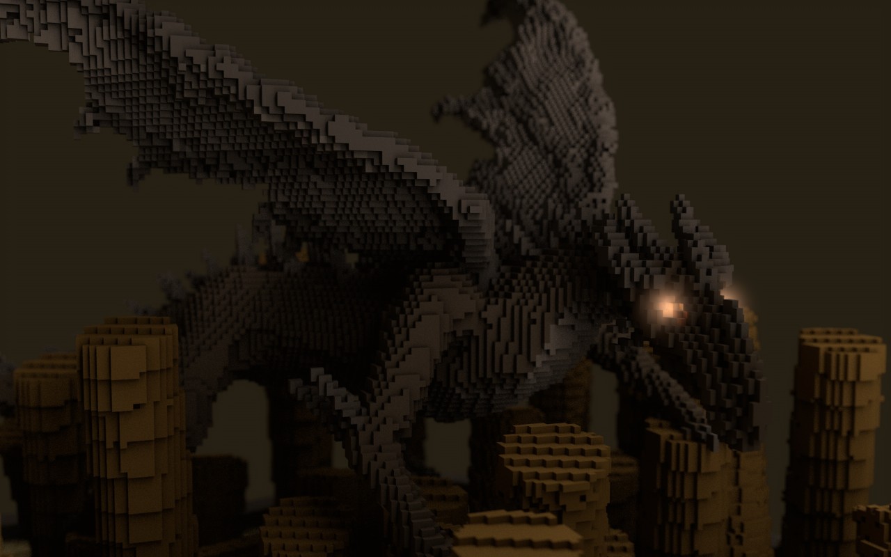 Cute little dragon Minecraft Map