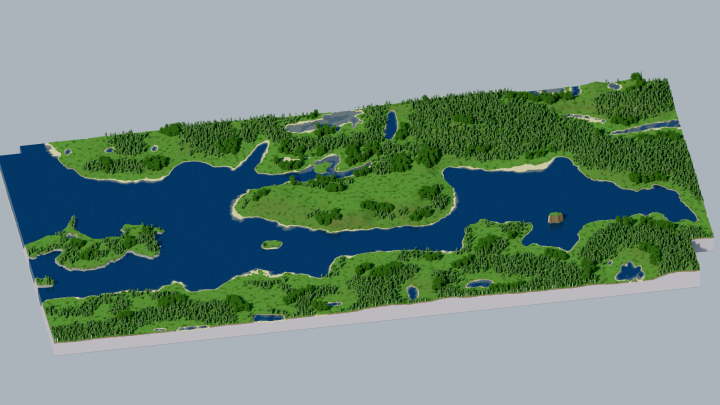 Canadian Landscape - Requested stream build Minecraft Map