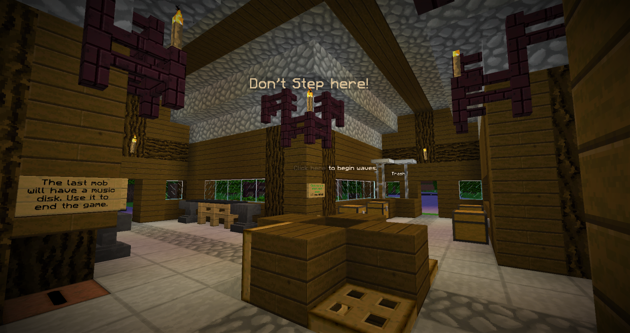 House Defense - Multiplayer survival mini-game Minecraft Map