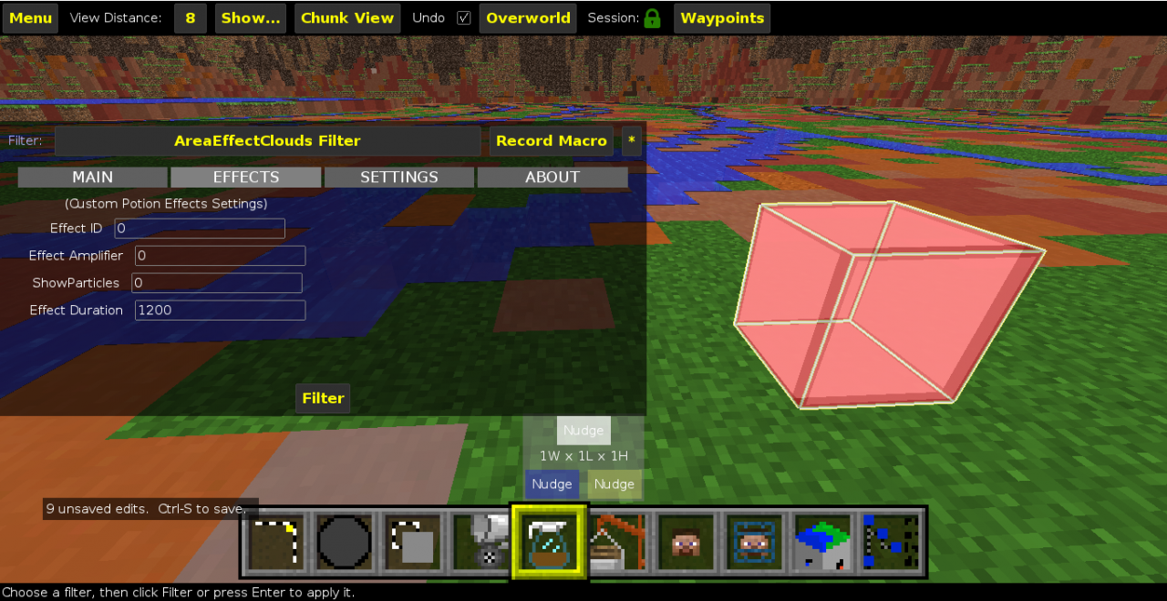 AreaEffectClouds & ParticleFilter MCEdit Filter Create Your Own Custom Particles & Custom ...