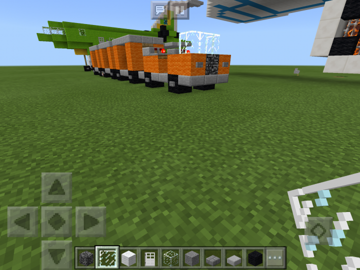 Airport luggage carts Minecraft Map