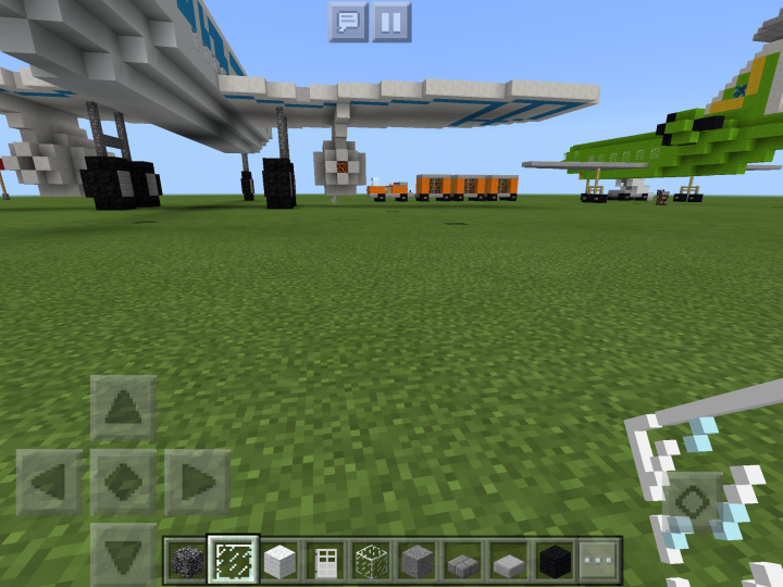 Airport luggage carts Minecraft Map