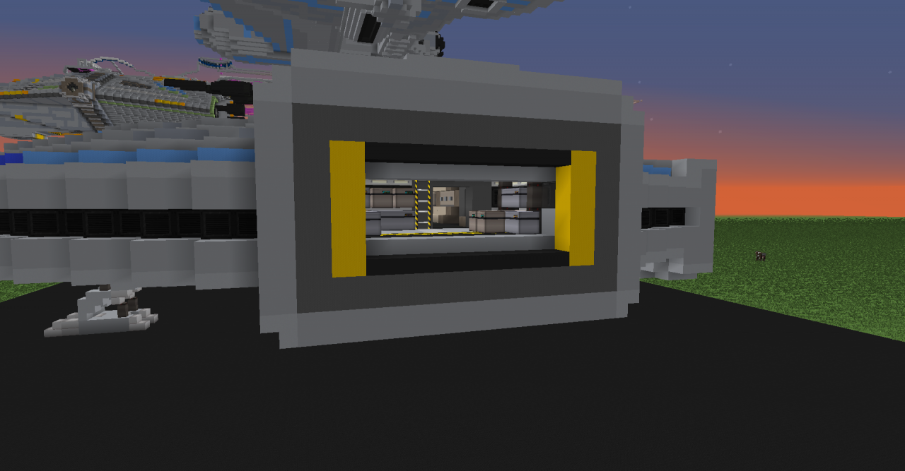 YT-2400 Light Freighter from Star Wars Minecraft Map