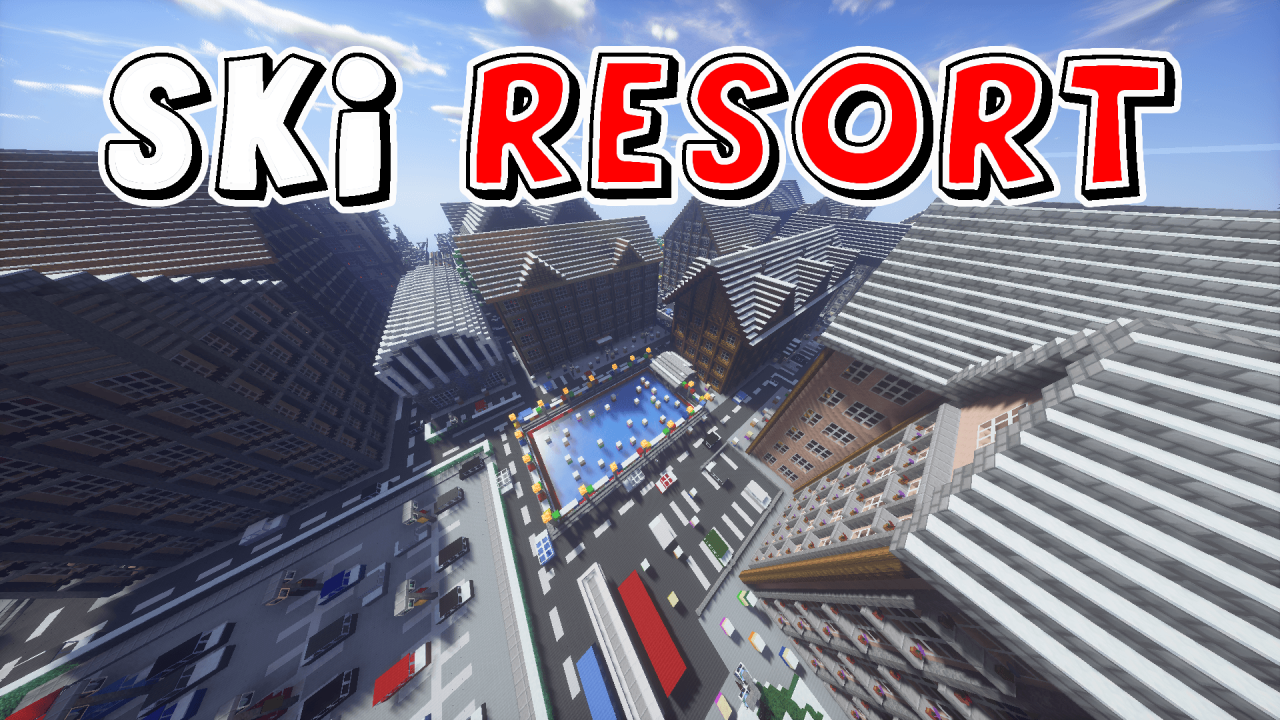 Ski Resort (Very Large) Minecraft Map