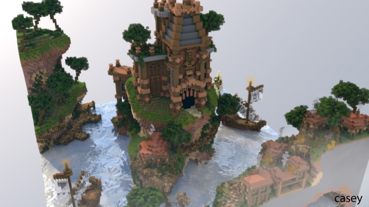 Tropical Village Minecraft Map