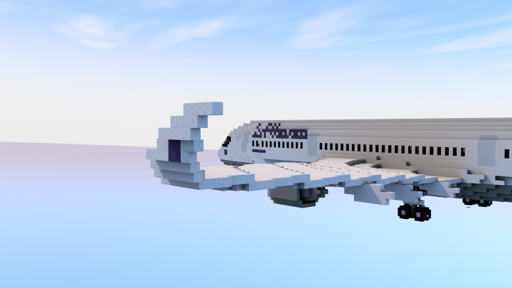 3:1 Scale | Airbus A350-900 | Lufthansa Minecraft Map