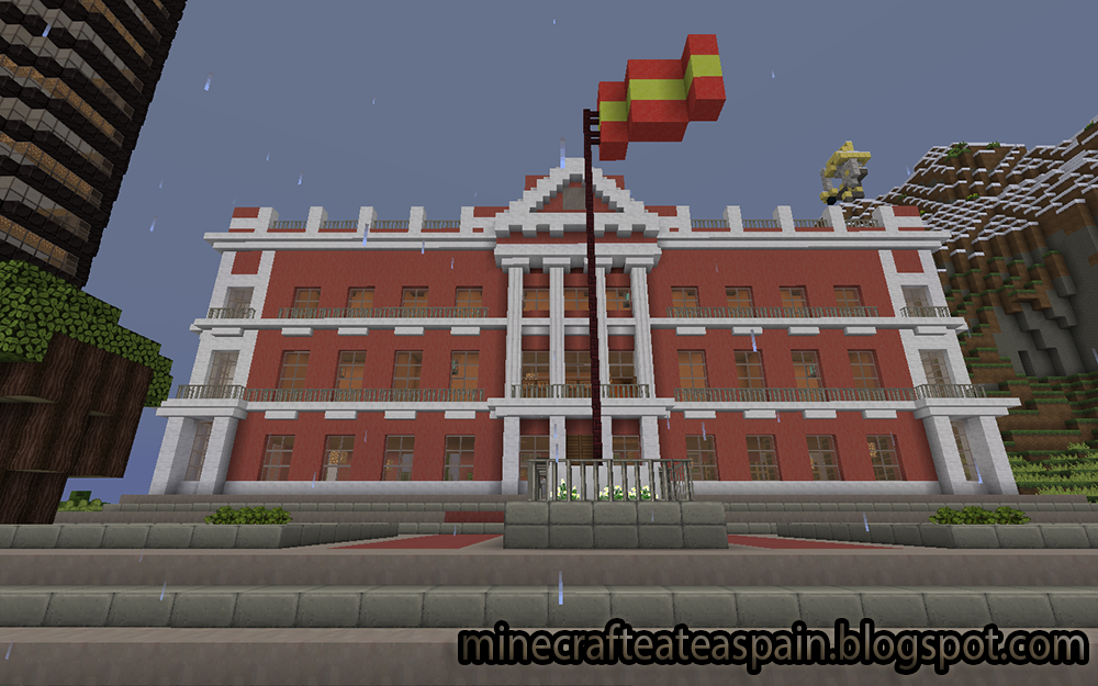 Replica of Minecraft of the City of Murcia, Spain. Minecraft Project