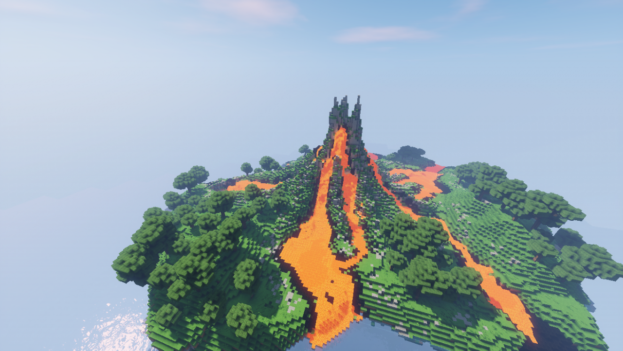 Volcan Minecraft Map