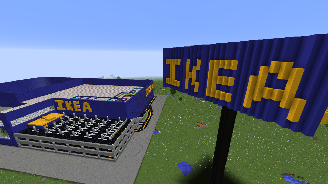 IKEA HQ (DISCONTINUING) Minecraft Map