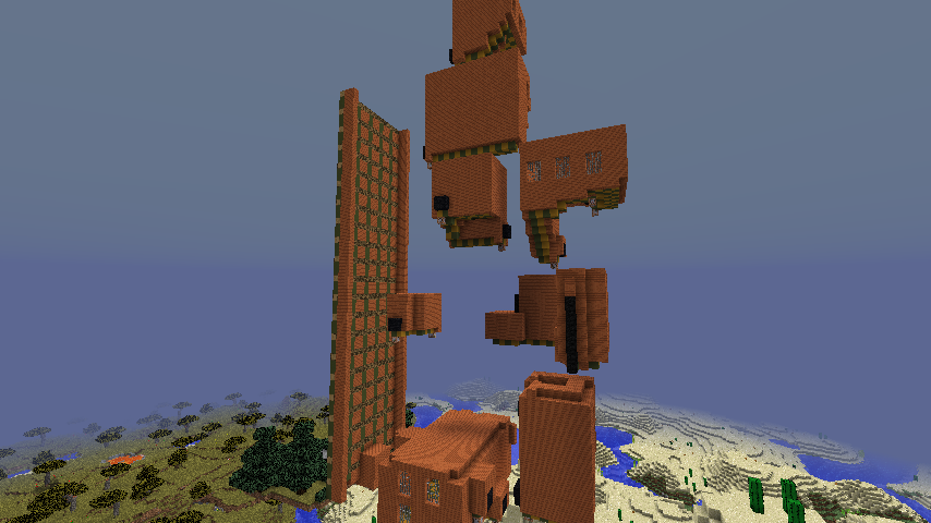 Super Mario RPG Booster's tower Minecraft Map