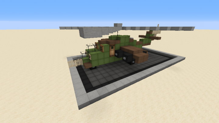 Mil Mi-24 [Hind] Minecraft Map