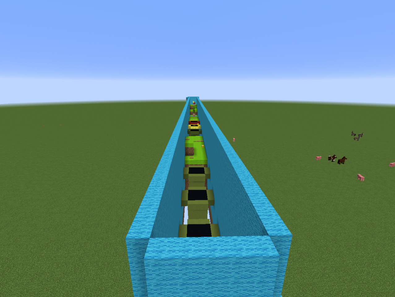 Mario Parkour Course Minecraft Map