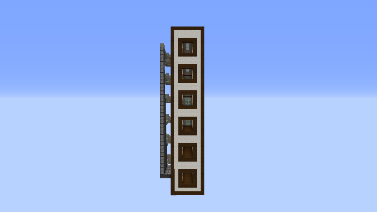 Perfect Realistic Multifloor Elevator Minecraft Map