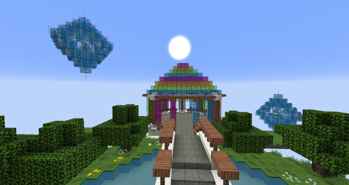 A little cute Skyblock Spawn Minecraft Map