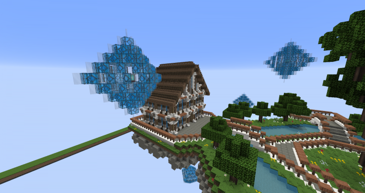 A little cute Skyblock Spawn Minecraft Map