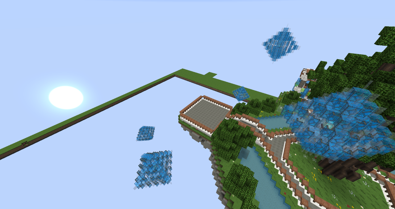 A little cute Skyblock Spawn Minecraft Map