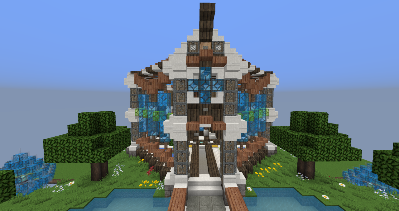 A little cute Skyblock Spawn Minecraft Map