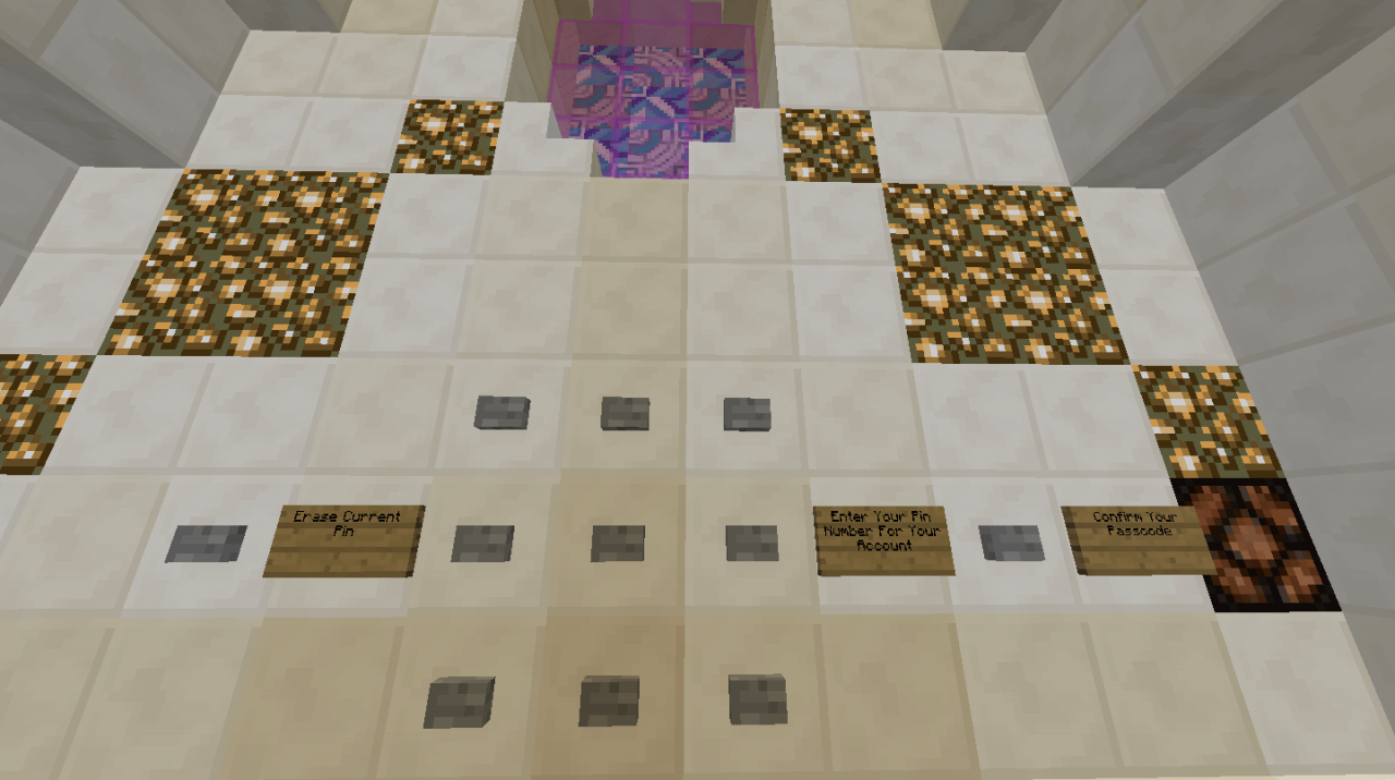 Functioning XP Bank With Custom Pin Numbers and up to 4 Bank Accounts ...