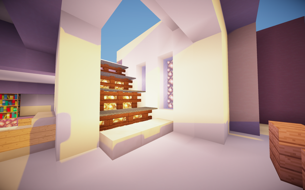 Modern Purple House Minecraft Map
