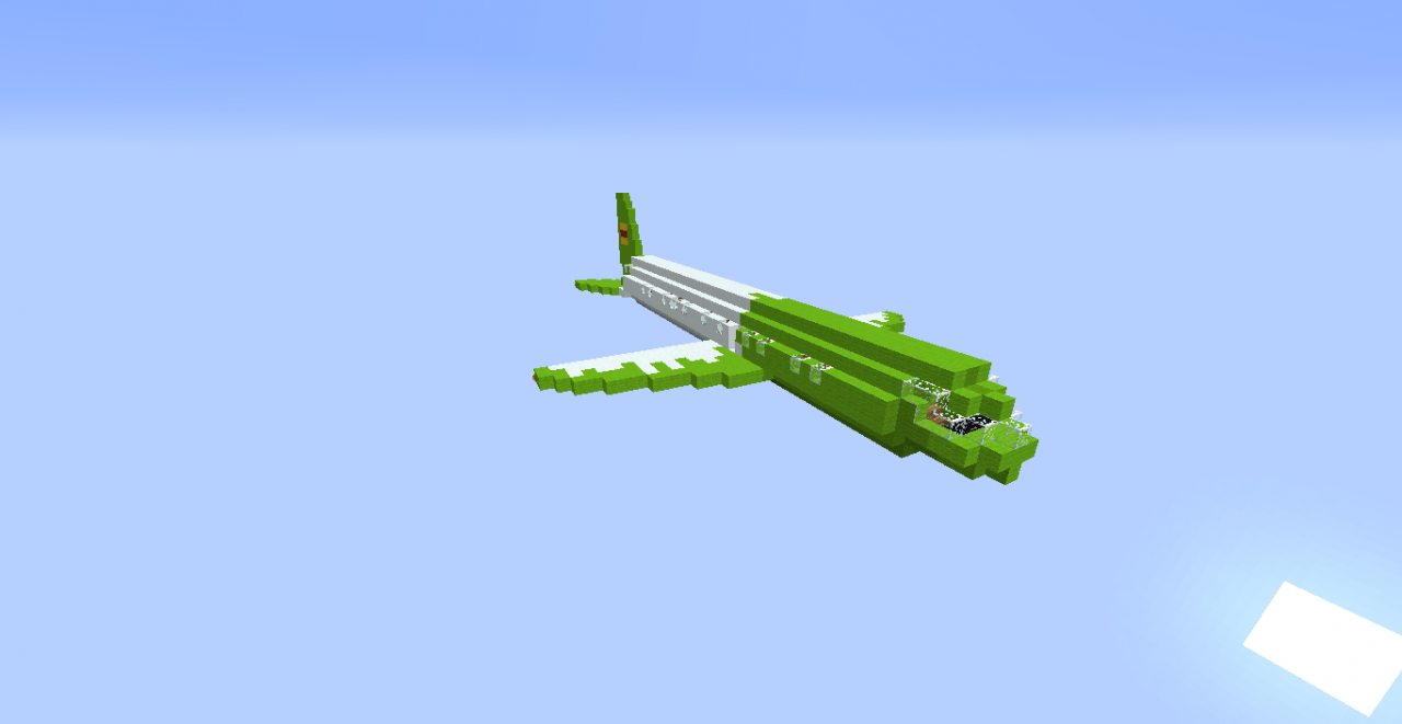 Plane Minecraft Map