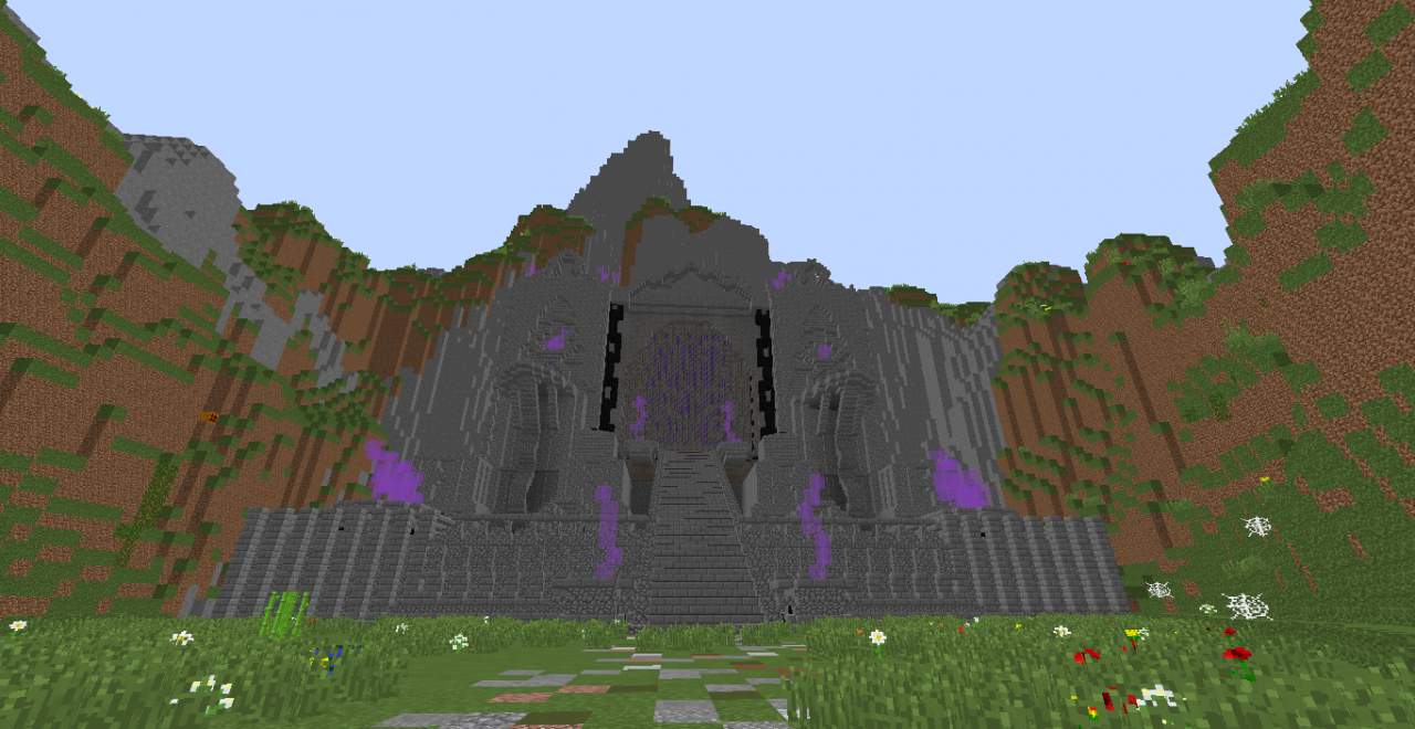 Epic Nether Build Minecraft Map