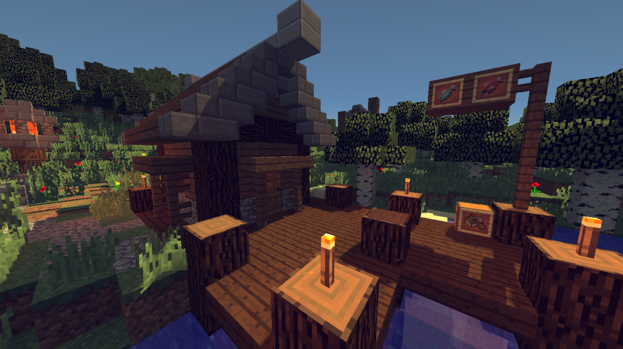 Medieval Buildings#5 Simple Village Minecraft Map