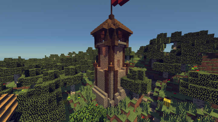 Medieval Buildings#5 Simple Village Minecraft Map