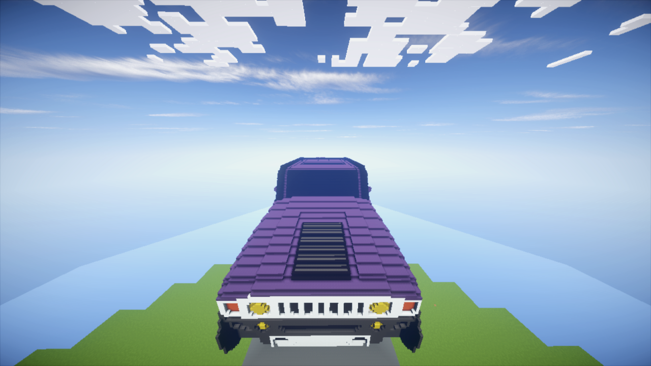 Hummer H3 Minecraft Map