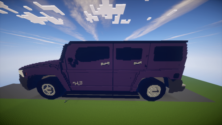 Hummer H3 Minecraft Map