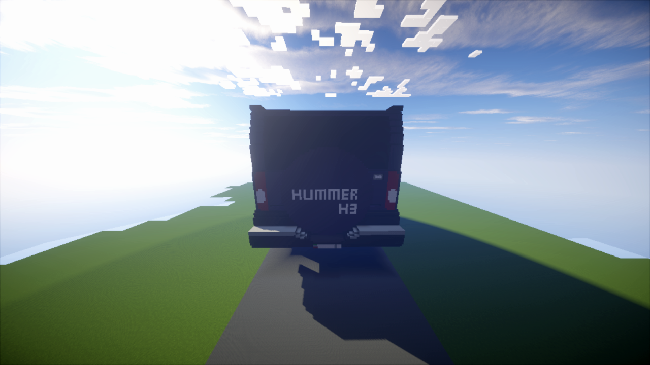 Hummer H3 Minecraft Map