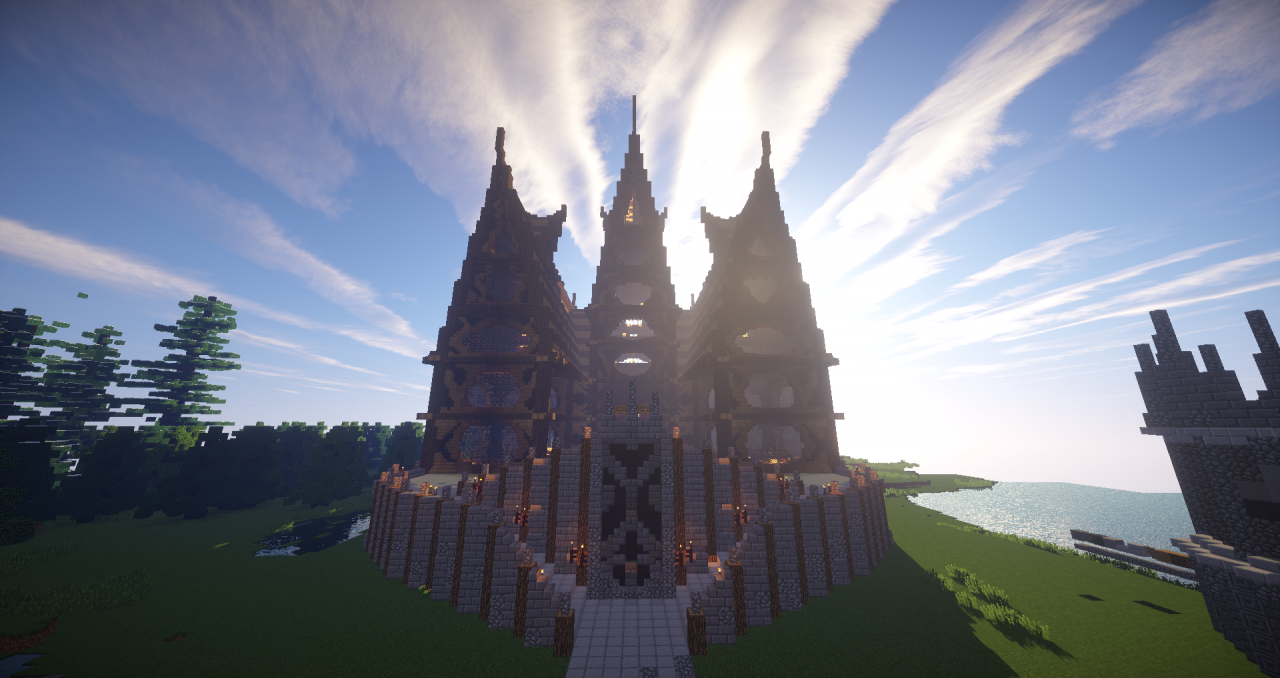 Medieval Castle Guild Hall Minecraft Map