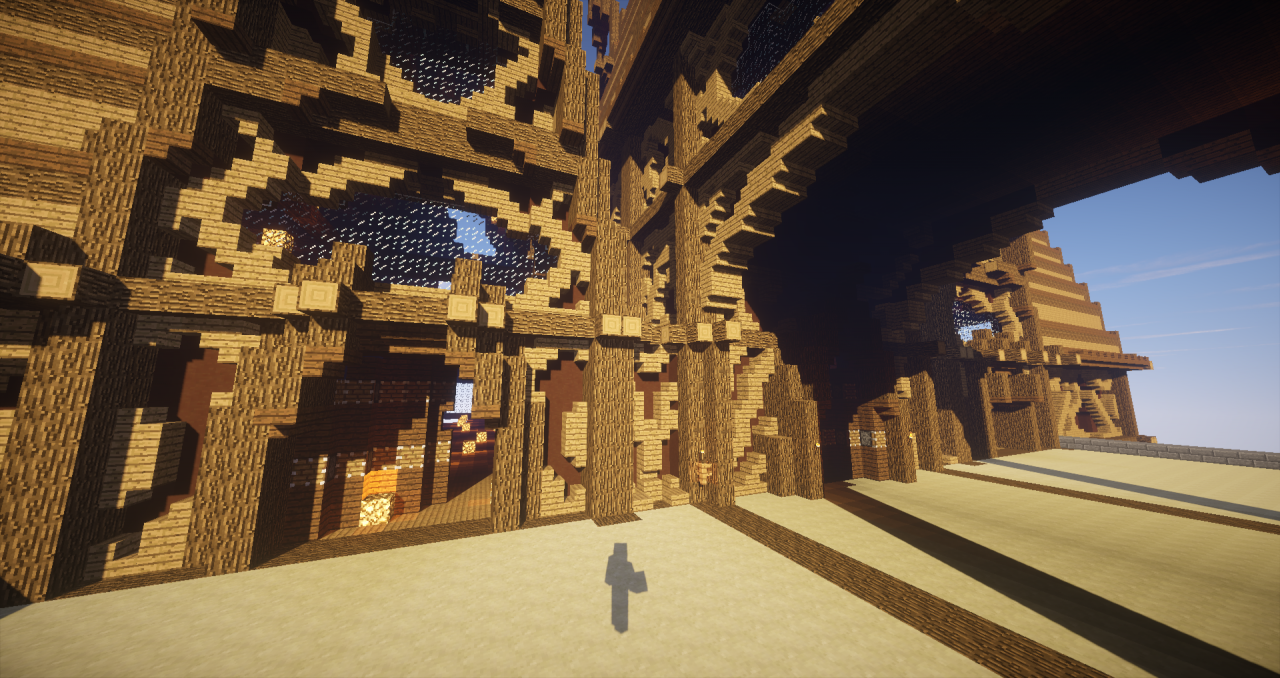 Medieval Castle Guild Hall Minecraft Map