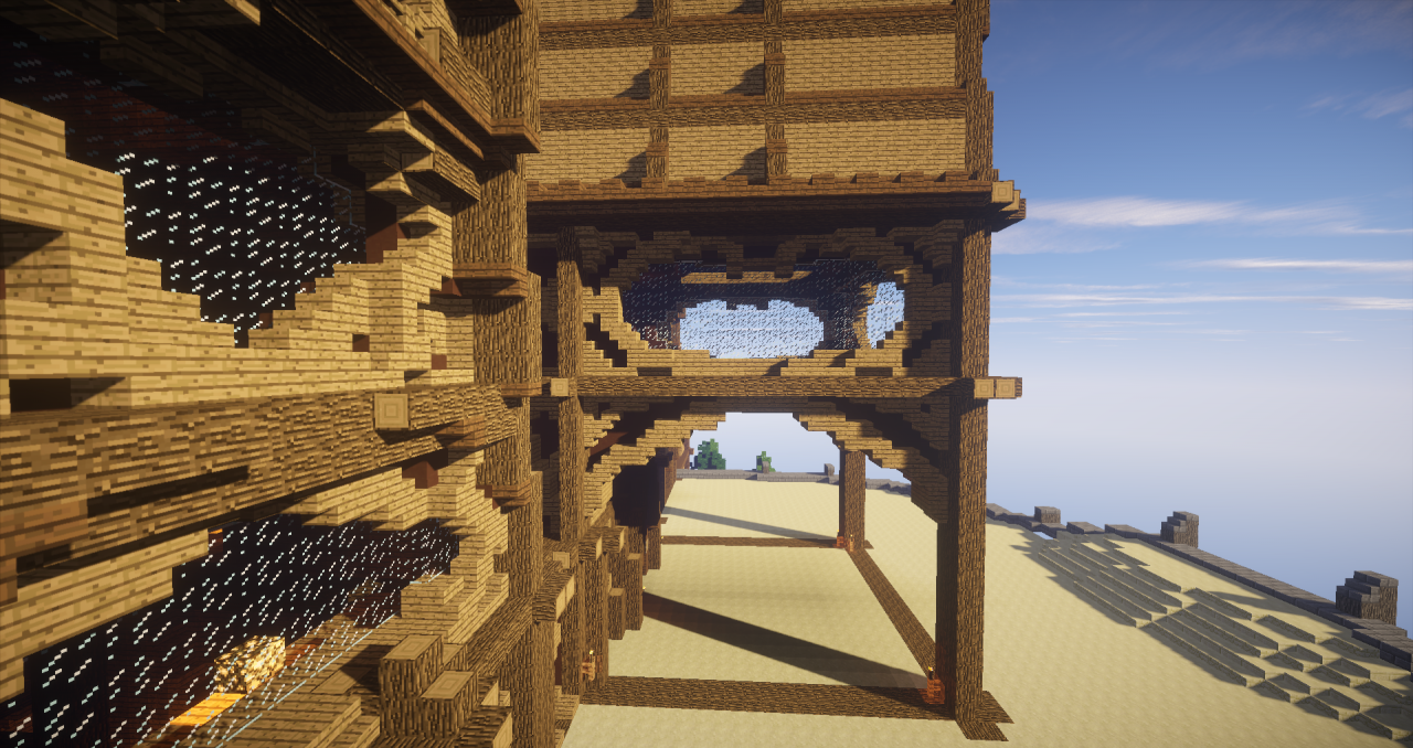 Medieval Castle Guild Hall Minecraft Map