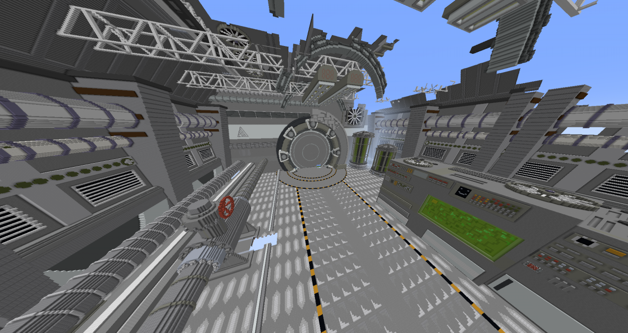 Into the future!! Minecraft Map