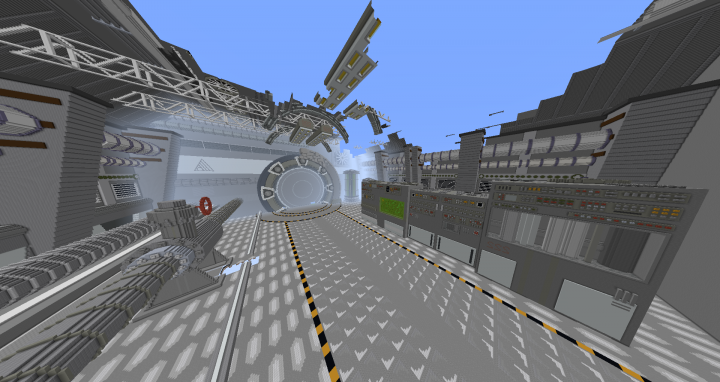 Into the future!! Minecraft Map