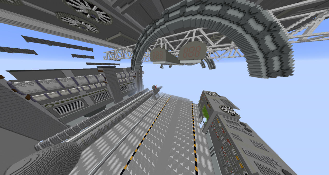 Into the future!! Minecraft Map