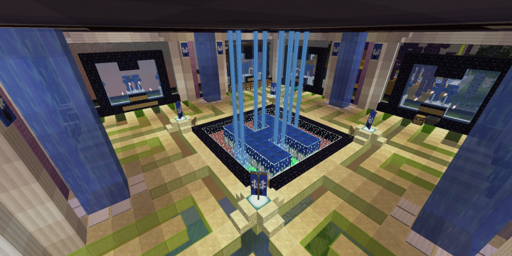 Modern Spawn Minecraft Map