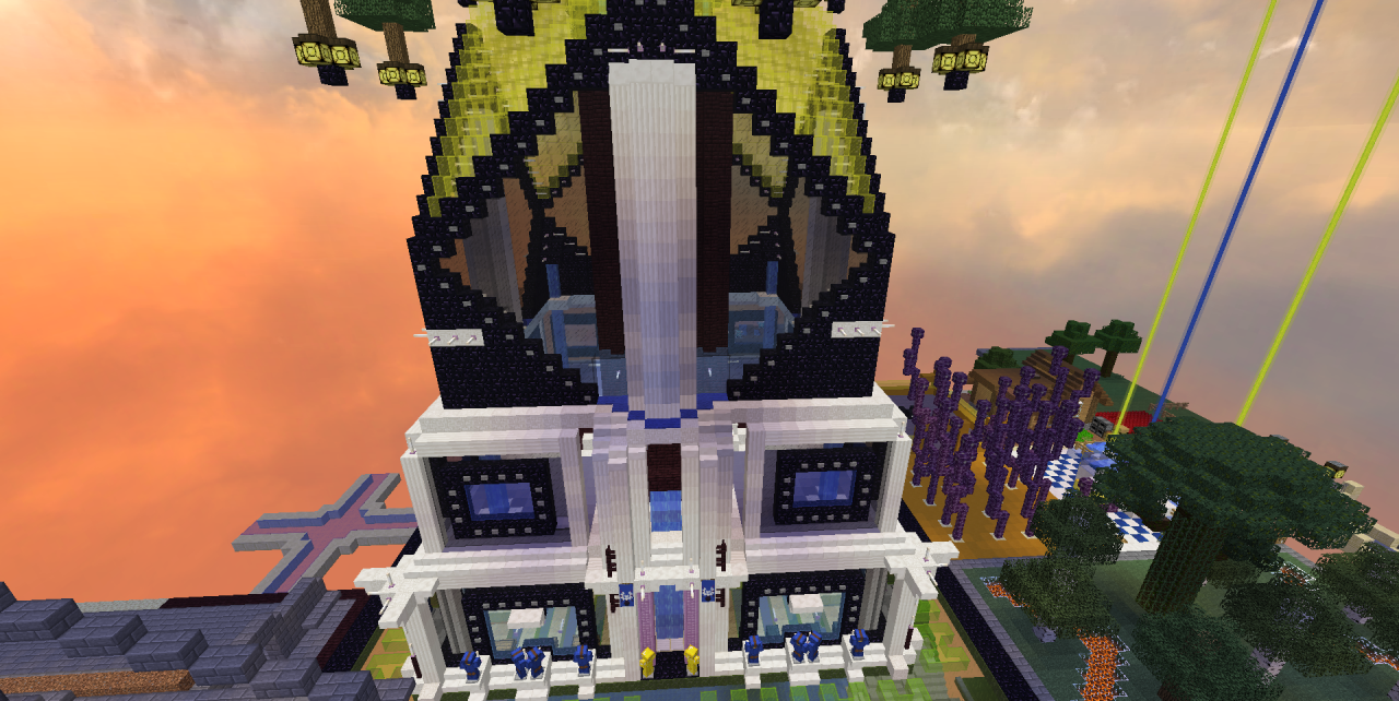 Modern Spawn Minecraft Map