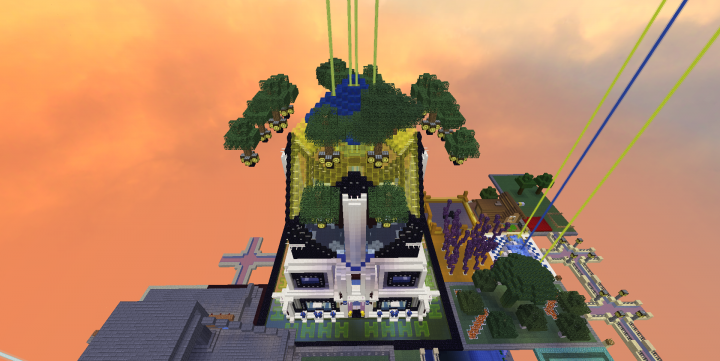 Modern Spawn Minecraft Map