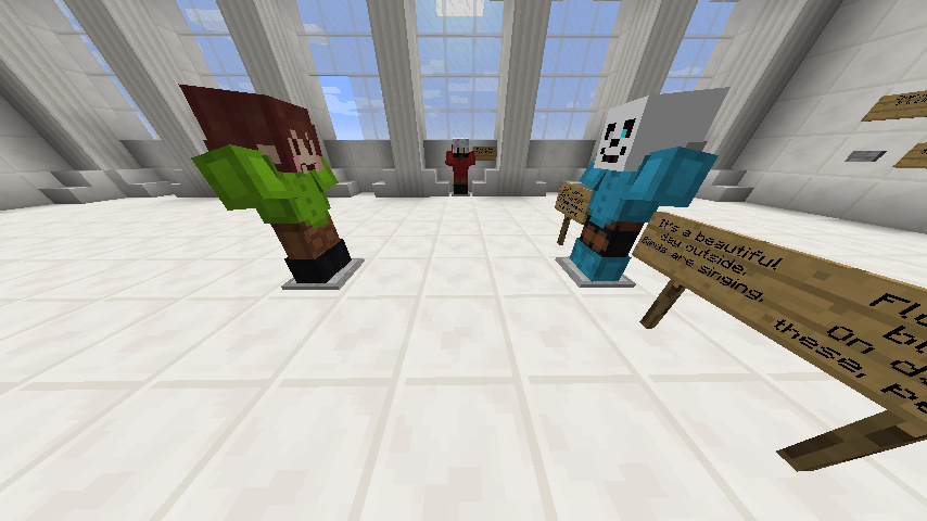 Sans Structure Minecraft Map