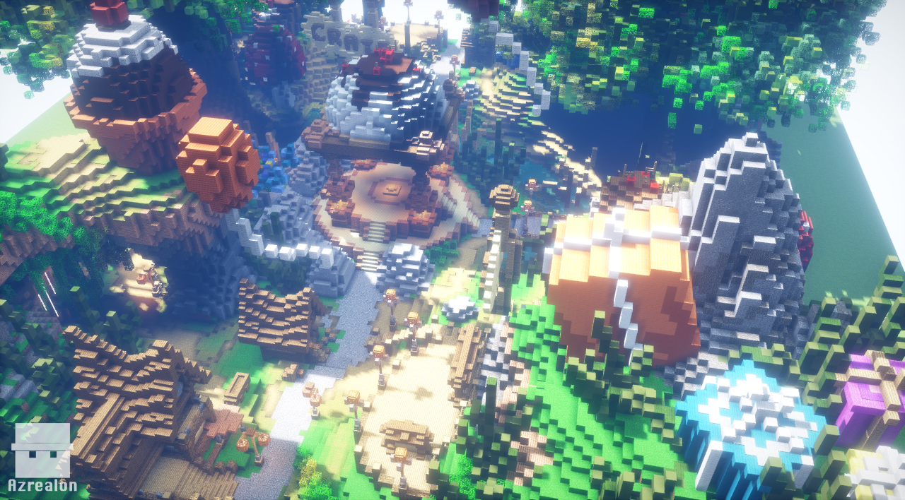 Faction Spawn (Party Theme) Minecraft Map