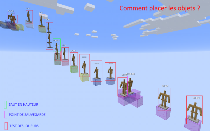 [FR] Creez votre carte de saut Minecraft Map