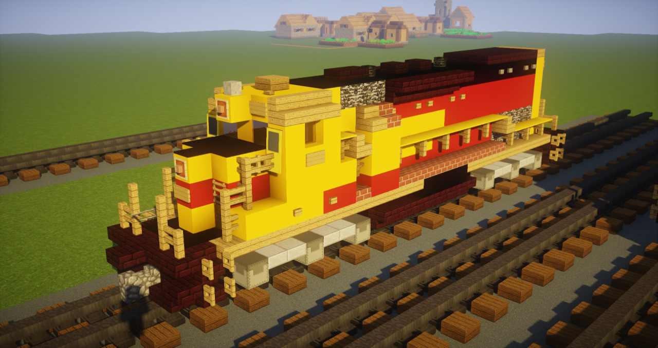 [1.5:1 Scale] EMD SD40T-2 - D&RGW, SP and UP diesel electric ...