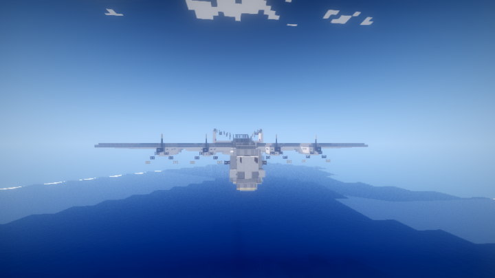 Consolidated B-24 Liberator of the RAF Coastal Command Minecraft Map