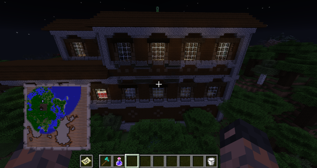 Woodland Mansion Minecraft Map
