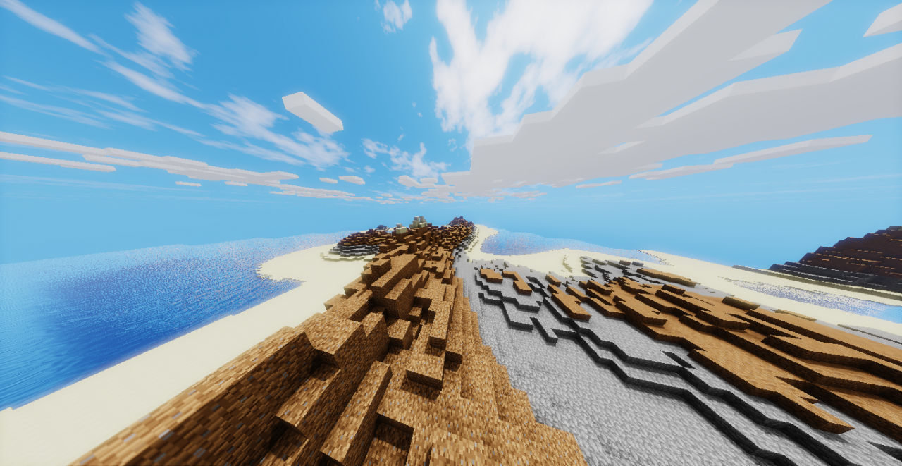 Terrain 2048X2048 Minecraft Map