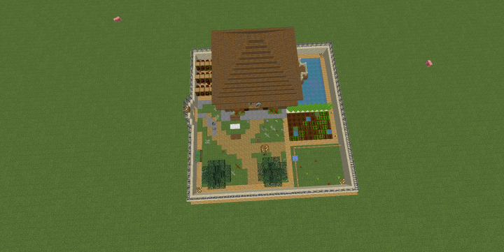 Gated Survival Home Minecraft Map