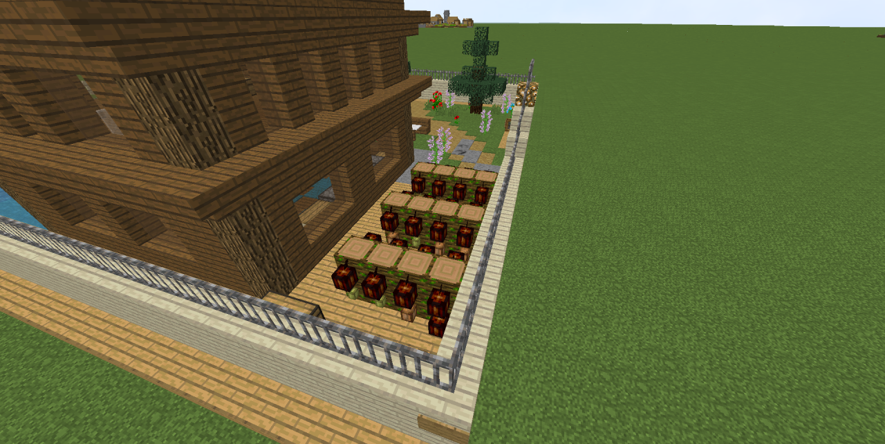 Gated Survival Home Minecraft Map